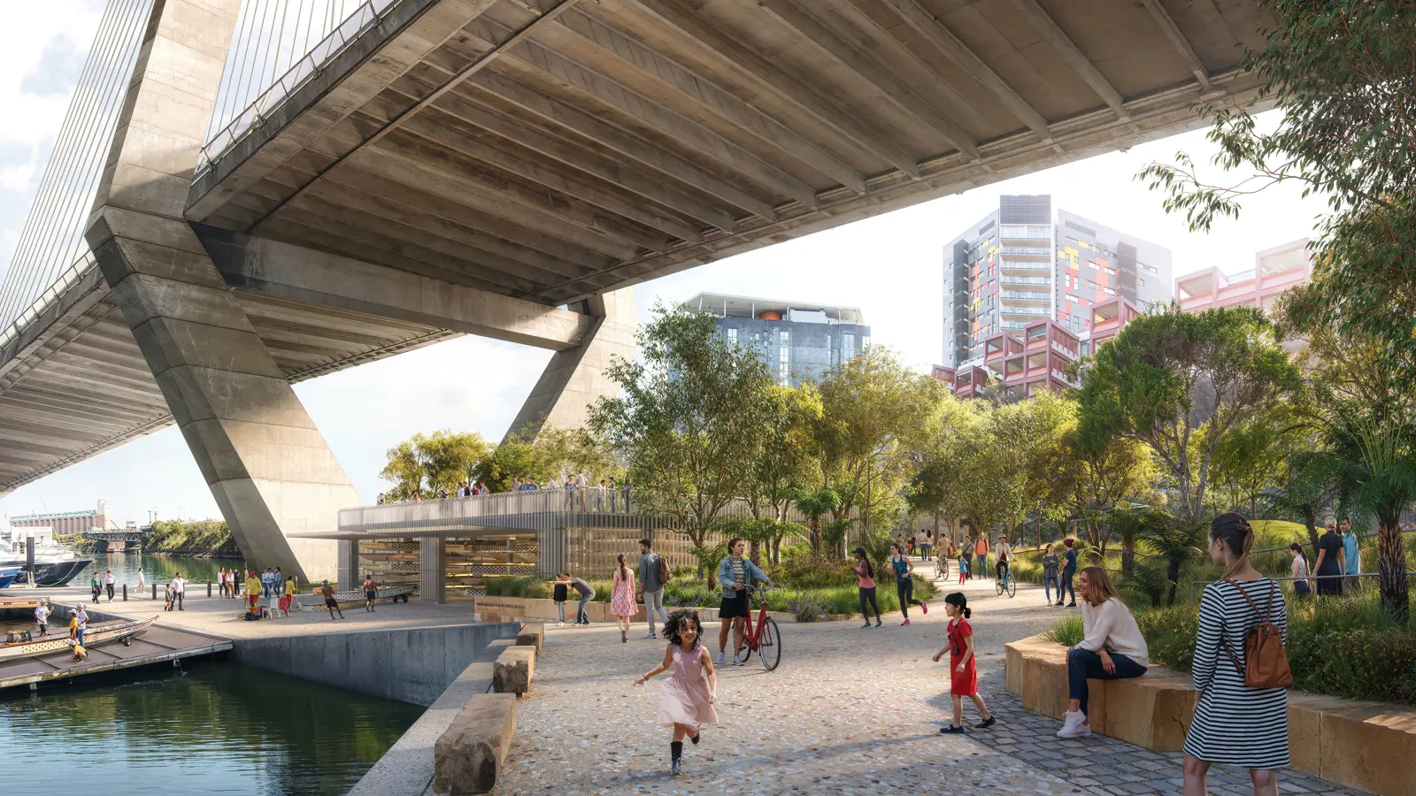About the park - Bank Street Park | Blackwattle Bay